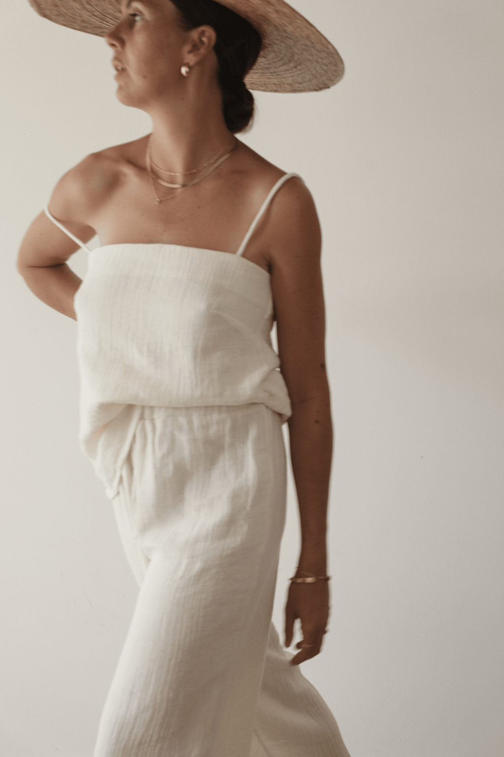 Frank Rae Mana Cami in Natural