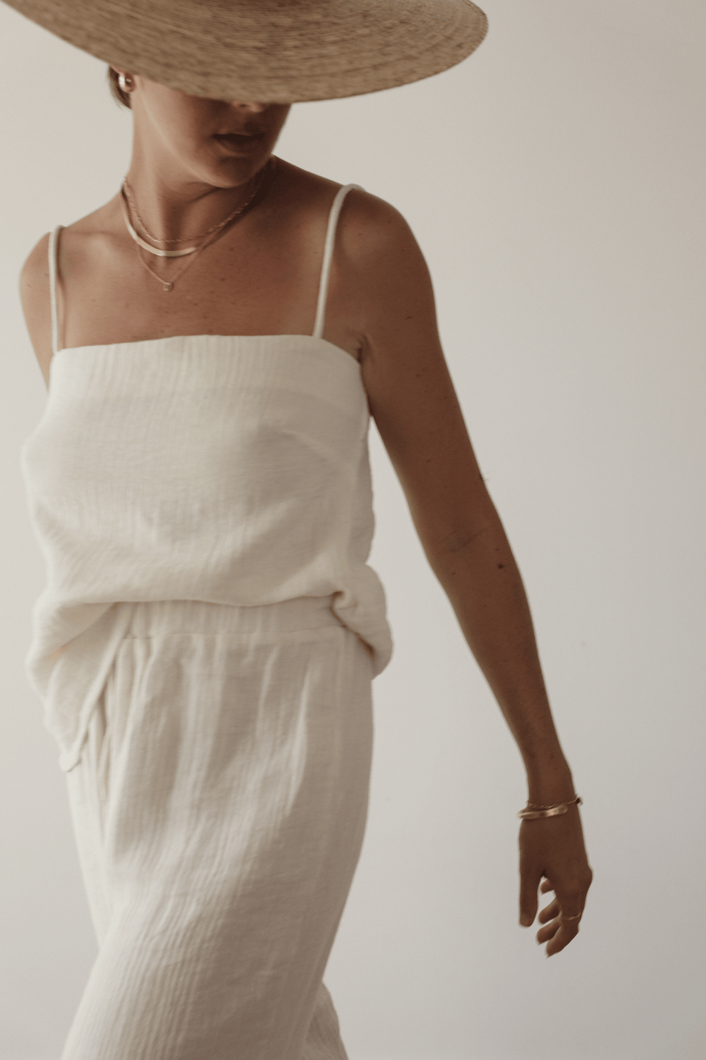 Frank Rae Mana Cami in Natural